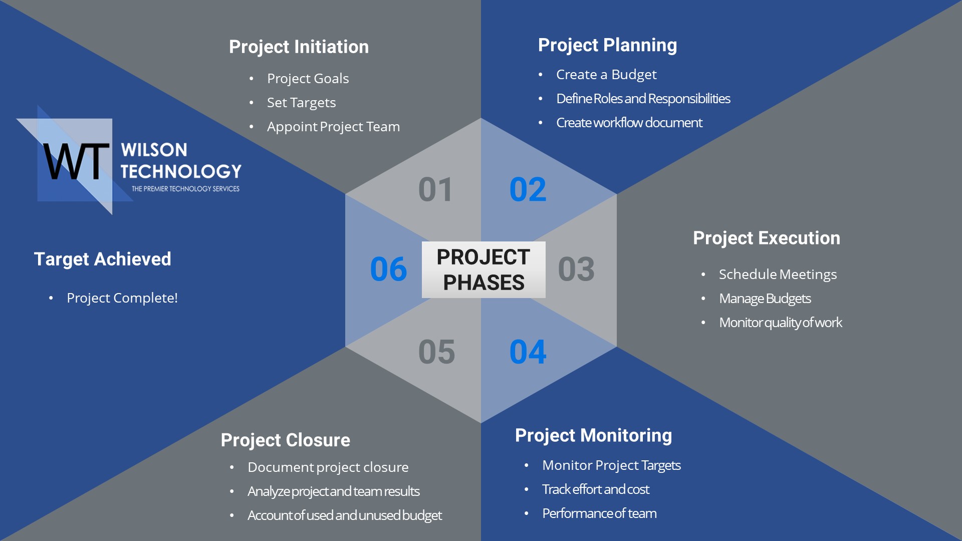Project Management - Wilson Technology, Inc